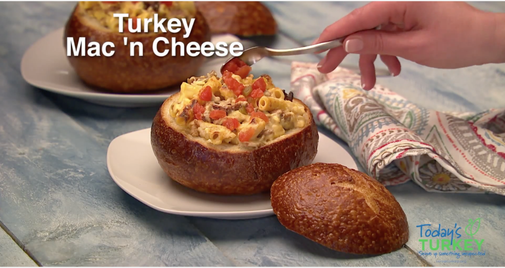 Turkey Tuesday: Turkey Mac and Cheese Bread Bowl | My Other More ...